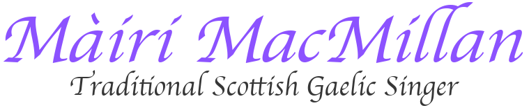 Music – Mairi MacMillan